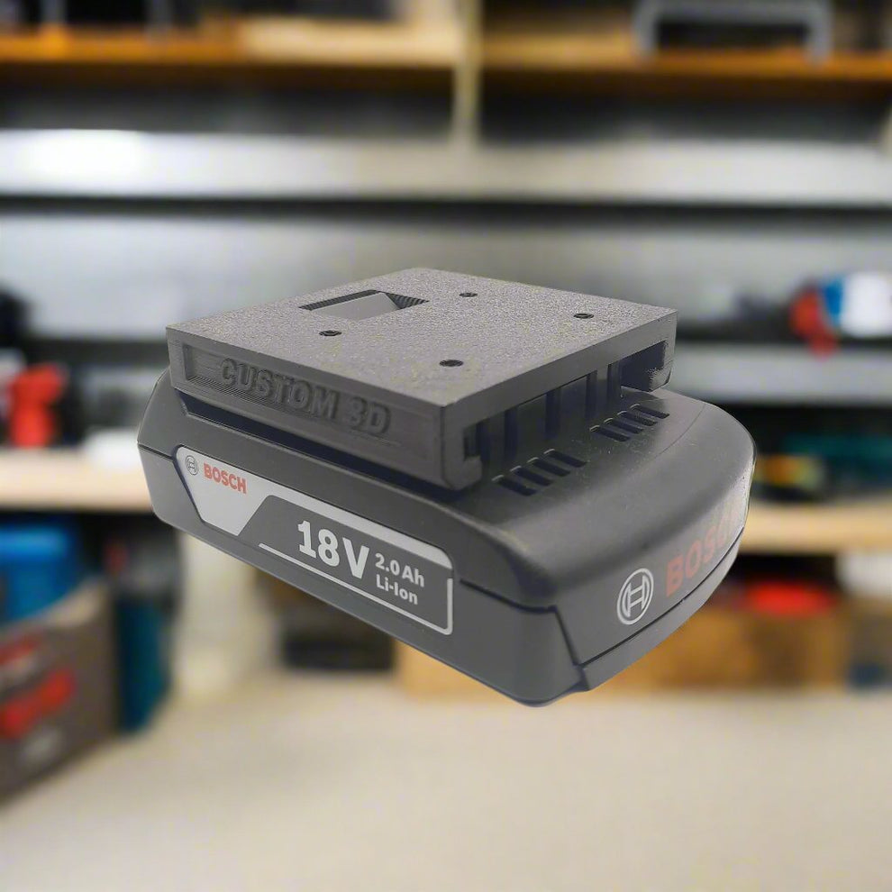 Bosch 18v Battery Holder - 3D Printed – Custom 3D
